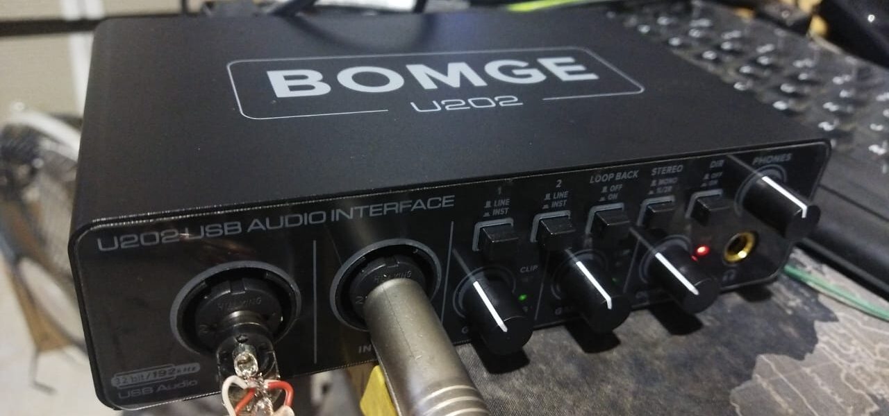 BOMGE U202 Usb Soundcard for LMR SDR - YE3CIF